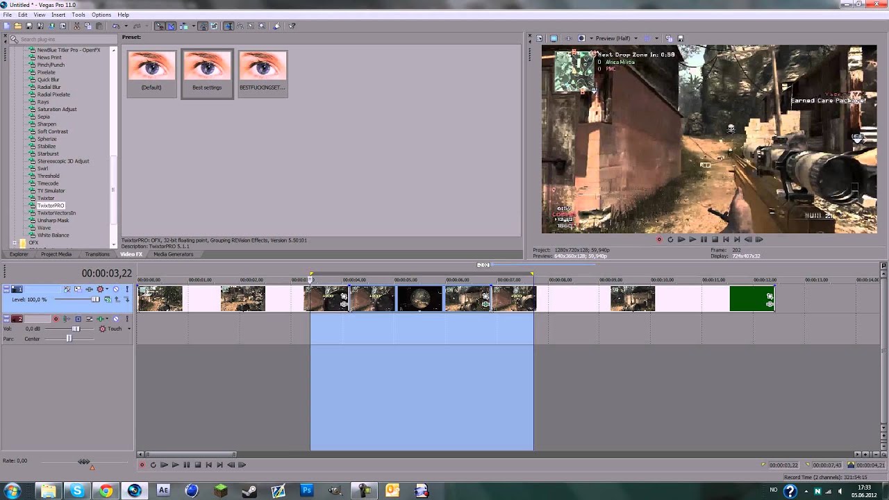 Pre Rendering Sony Vegas Tutorial