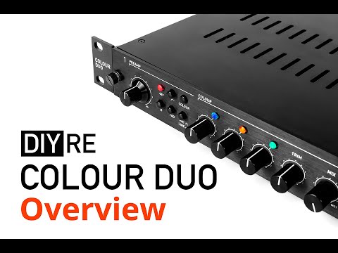 DIYRE Colour Duo 2 Channel Channel Strip 2021 - Black - | Reverb