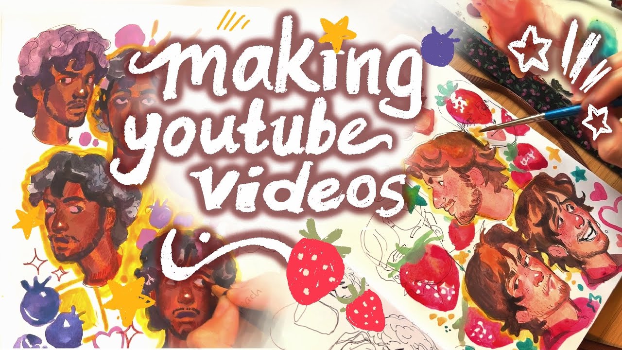 how I film my art videos ✿ my tips and equipment for starting an art youtube channel