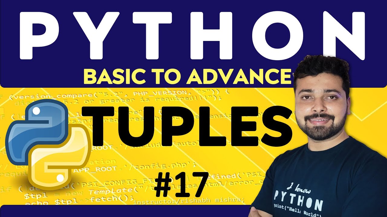 Tuple in Python with Examples | Python Tutorial in Hindi 17