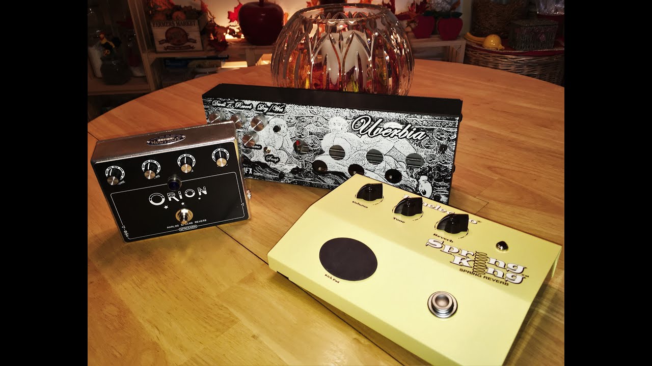Spaceman Orion Analog Spring Reverb педаль ревербератор купить в Москве ...