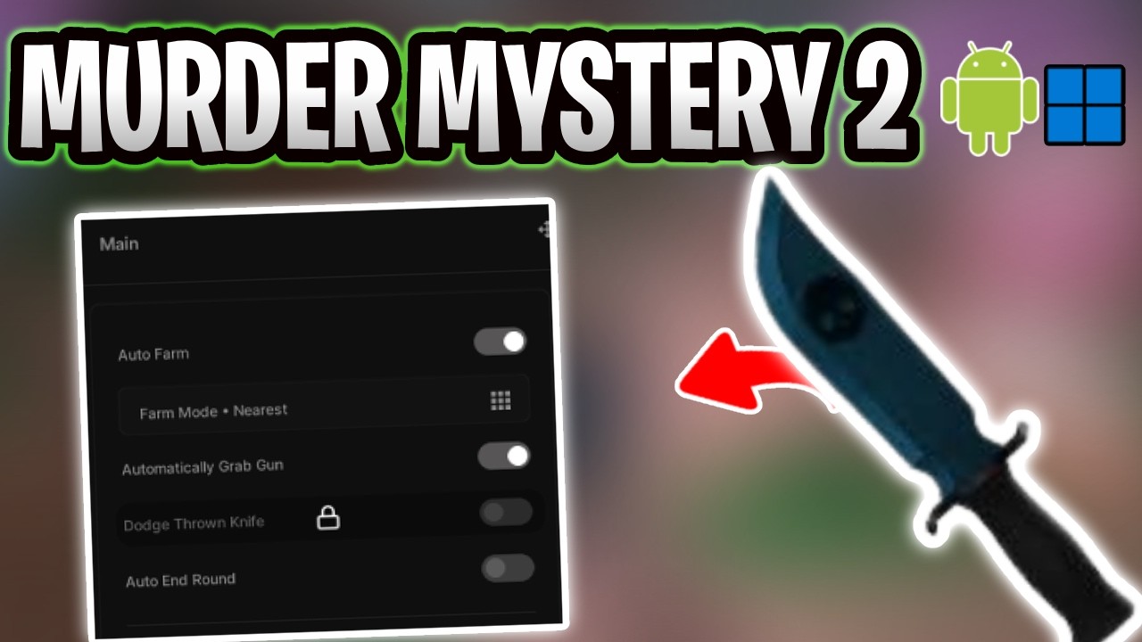 NEW Murder Mystery 2 Script (PASTEBIN 2026) (Aimbot, Kill, ESP)
