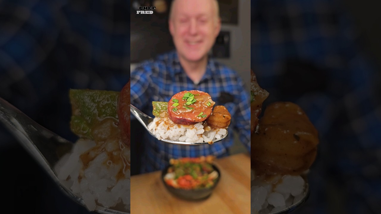 Bask In The Bayou's Best With Tiana's Signature Gumbo!😋 #shorts #gumbo #princessandthefrog #creole