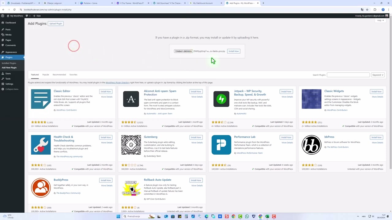 How to Install a WordPress Plugin from ProThemesWP
