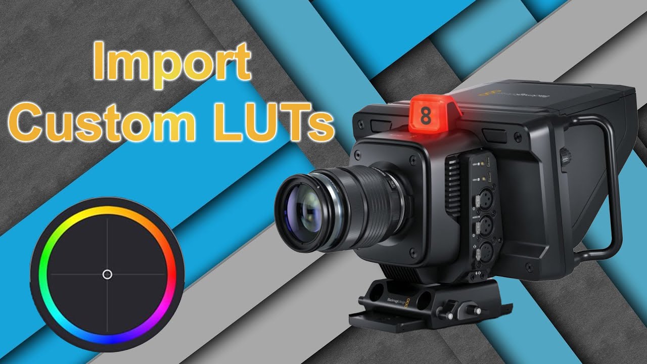 Importing and using LUTs on a Blackmagic 4k Pro Camera