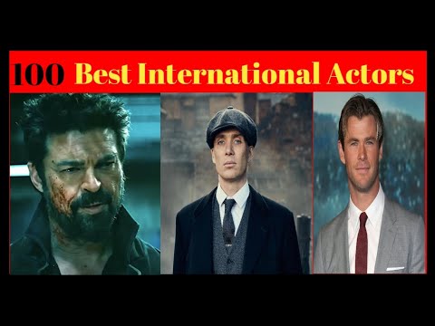 100 Best International Actors for IMDb rating 🇨🇦🇳🇪🥷🧛🤵