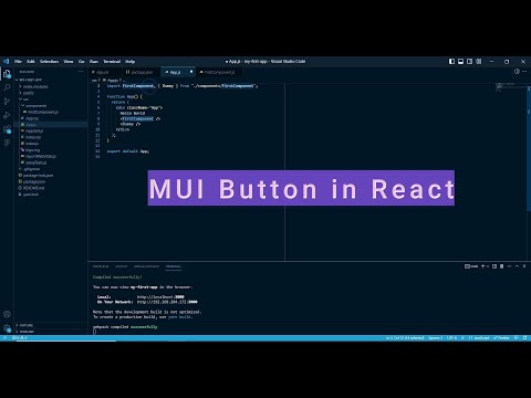 material ui buttons in react