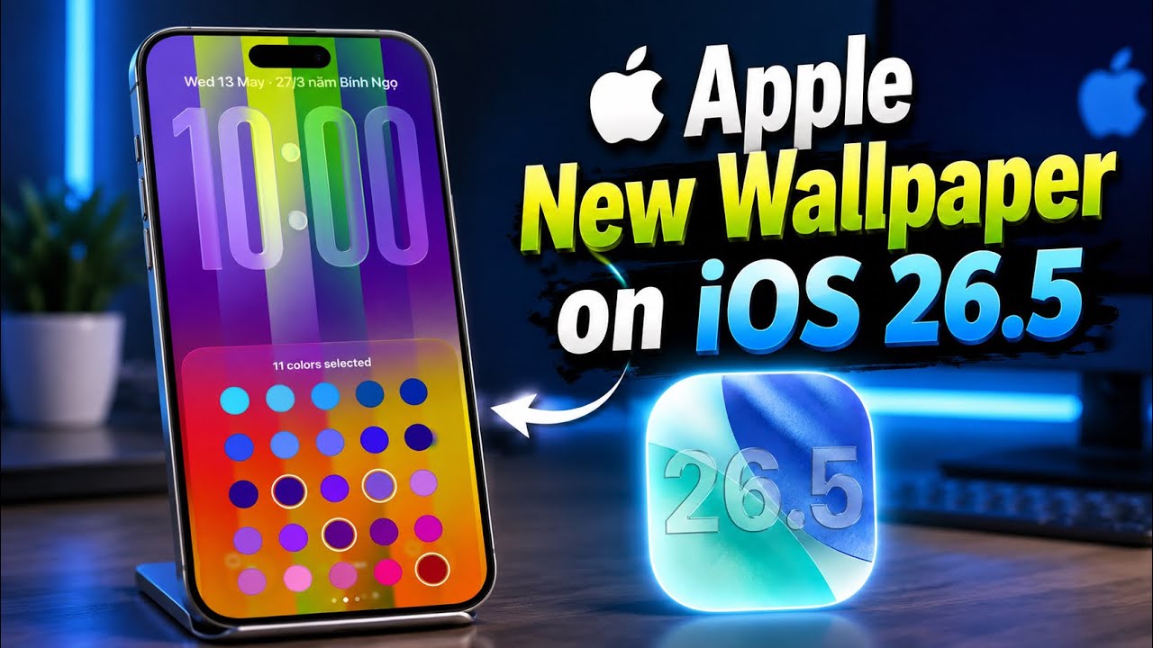 Apple New Wallpaper iOS 26.5
