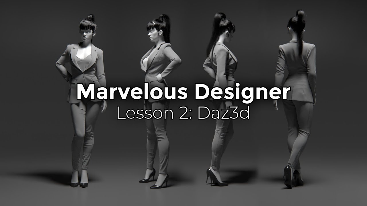 Marvelous Designer: Chapter 2 Daz3d