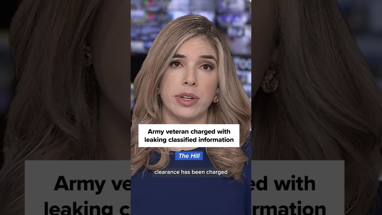 Army veteran charged with leaking classified information to journalist