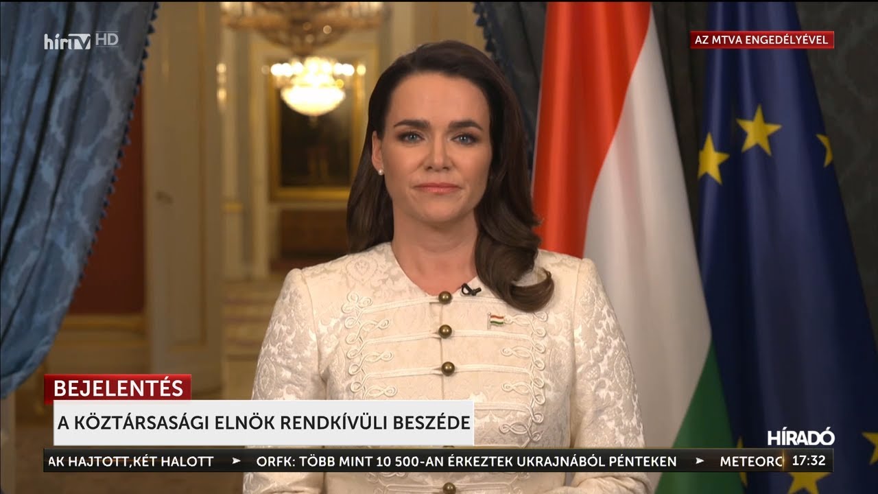 Novák botrányos lemondó beszédet tartott | Amerikai Népszava