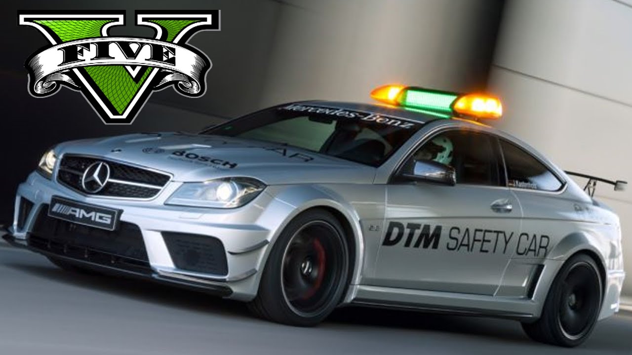 Mercedes C63 DTM Safety car + Rally Vespas Team Porsche Skins - GTA5 ...