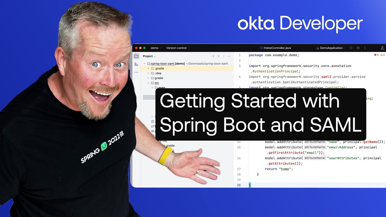 Getting Started with Spring Boot and SAML