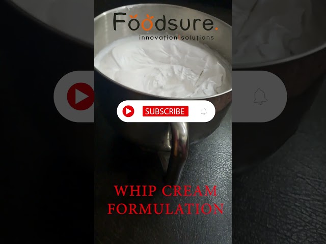 Whipping Cream Plant - Non Dairy Whipping Cream Recipe Formulation Manufacturer from New Delhi
