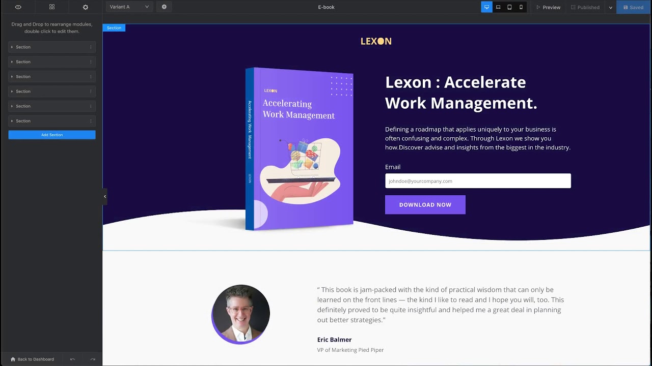 Publishing Pages with Swipe Pages