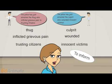 Miss Barry's Emotive Language