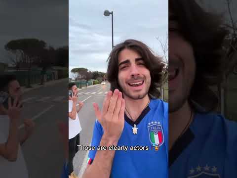 Italian hand gestures STEREOTYPES 🇮🇹 #shorts