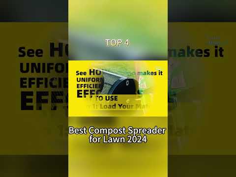 TOP 4 Best Compost Spreader for Lawn 2024