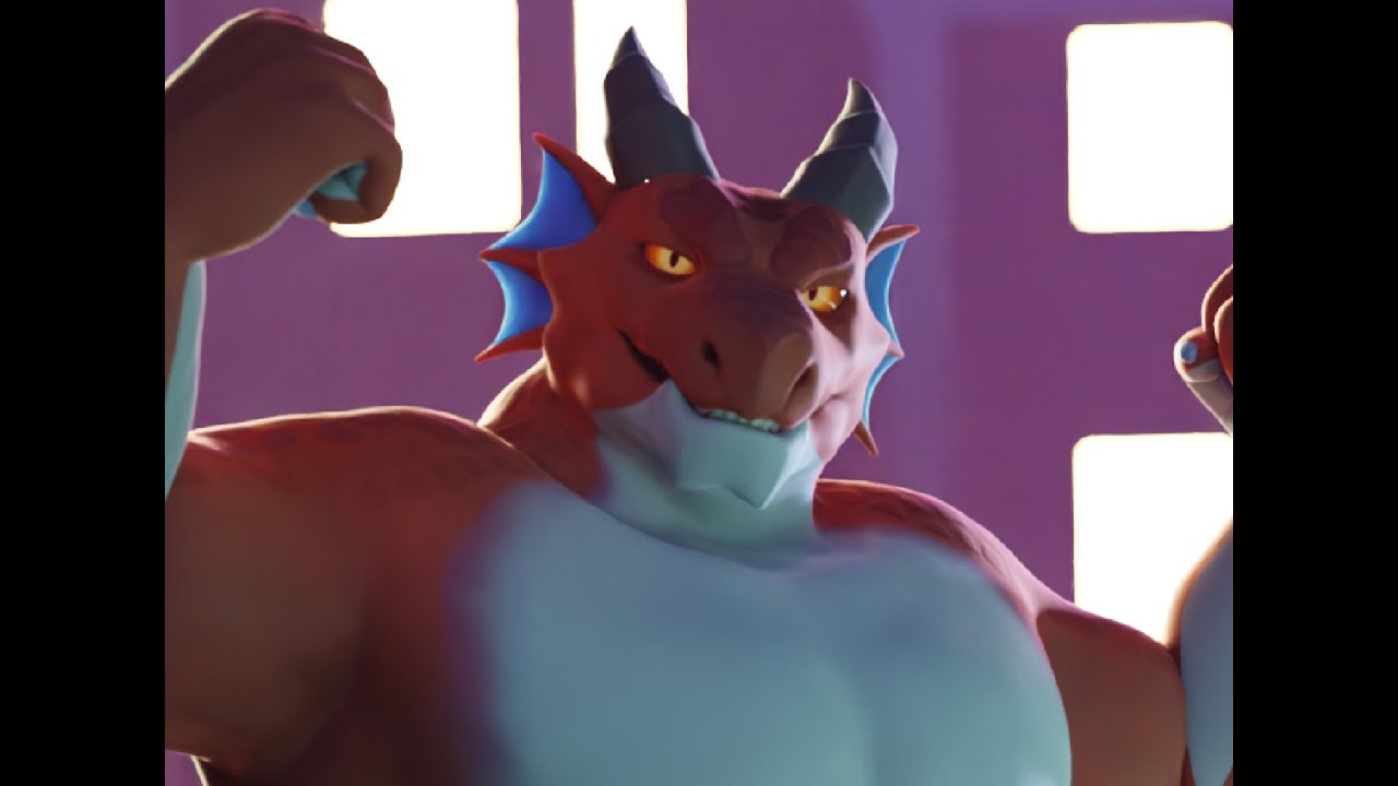 Furry animation - Do a pose for me