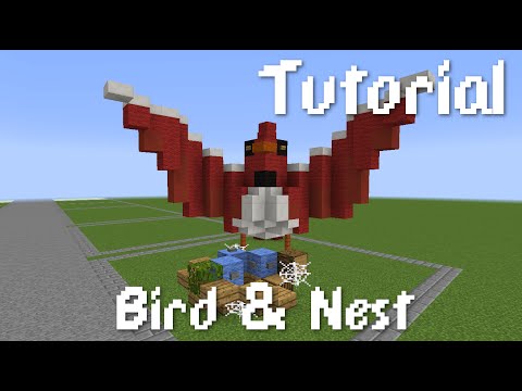 Red Bird & Nest Minecraft Project