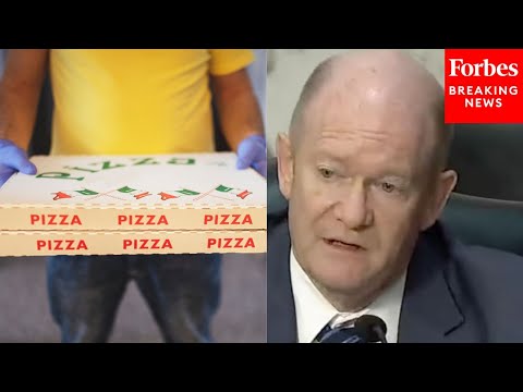 Video | Chris Coons Asks Trump Official About 'Pizza Doxxing' Against ...