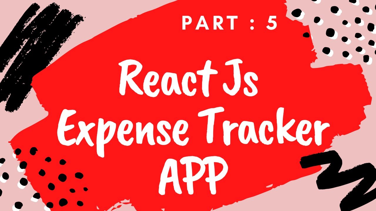 Expense Tracker App | React JS & Material UI | Part : 5 transaction value set