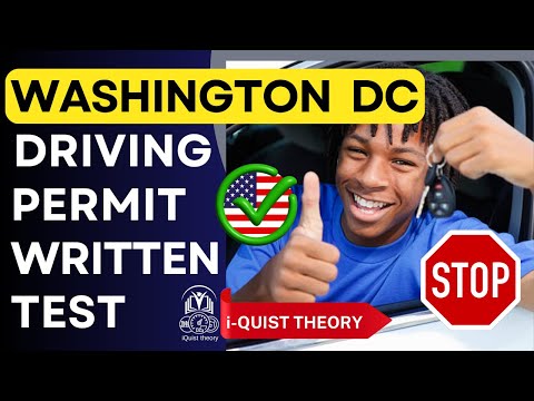 TIPS ON HOW TO PASS YOUR DMV PERMIT TEST IN WASHINGTON DC.
