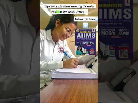Tips to crack Aiims BSC. NURSING!!my favourite book 📚 {Mission Aiims}👩⚕️#aiims#new #bestbook🫶