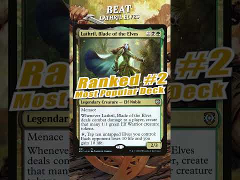 Win Against a Lathril Elfball Commander Deck
