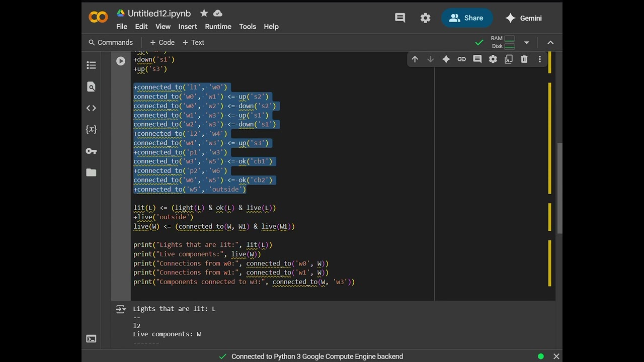 Logic Programming in Python