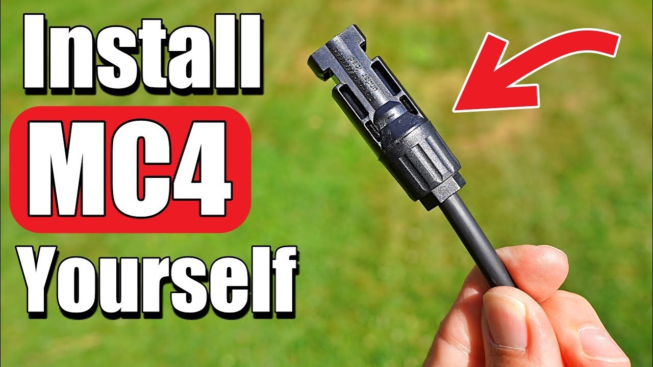 FASTEST Method - How to Install MC4 Connectors