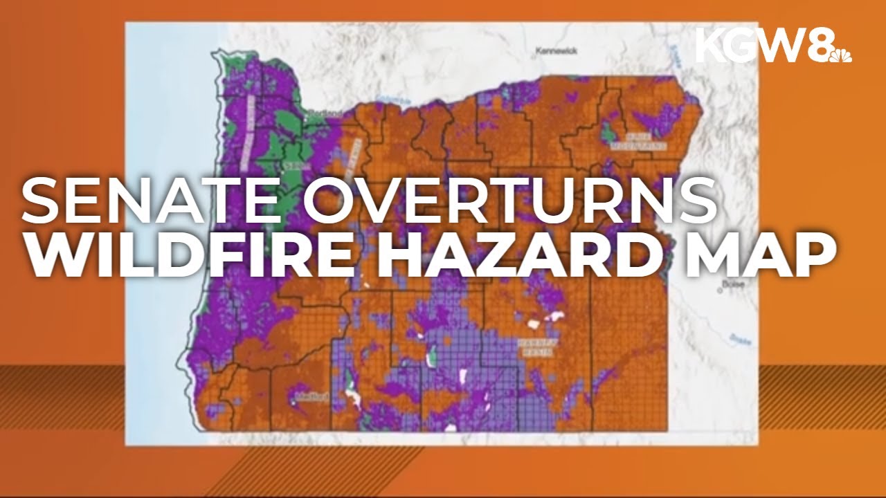 Oregon Senate votes to overturn wildfire hazard map