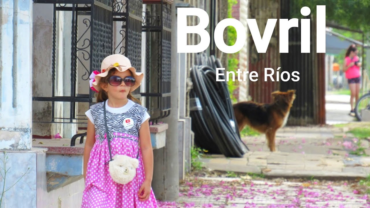 Recorriendo Bovril, en Entre Rios. 4K