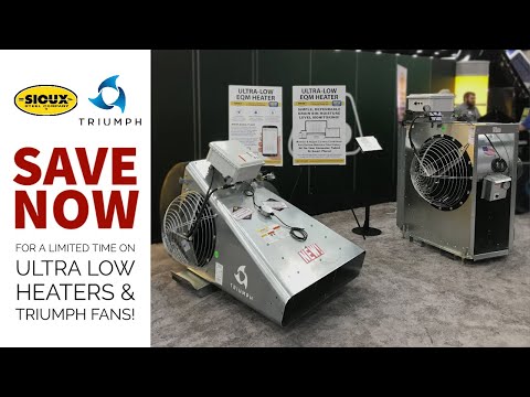 Benefits of #SiouxSteel Ultra Low Heater & Special Pricing
