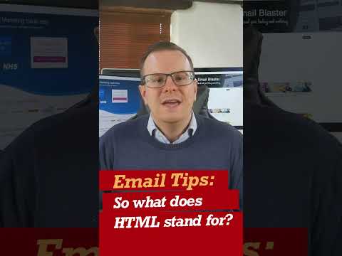 So....What Does HTML stand for?