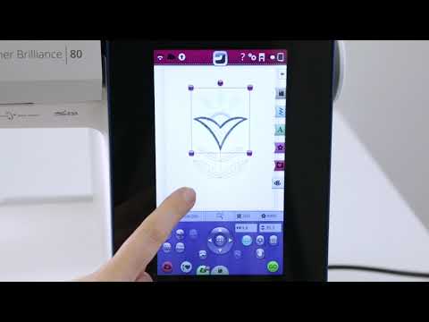 DESIGNER BRILLIANCE™ 80 - Embroidery Capabilites