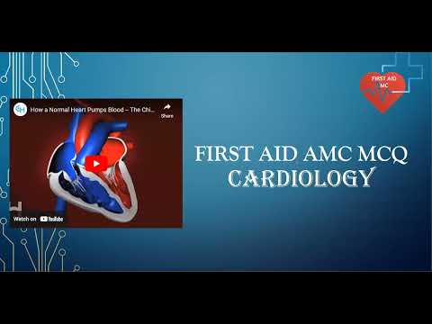 FIRST AID AMC MCQ Cardiology Theory Class 1 (March 2024)