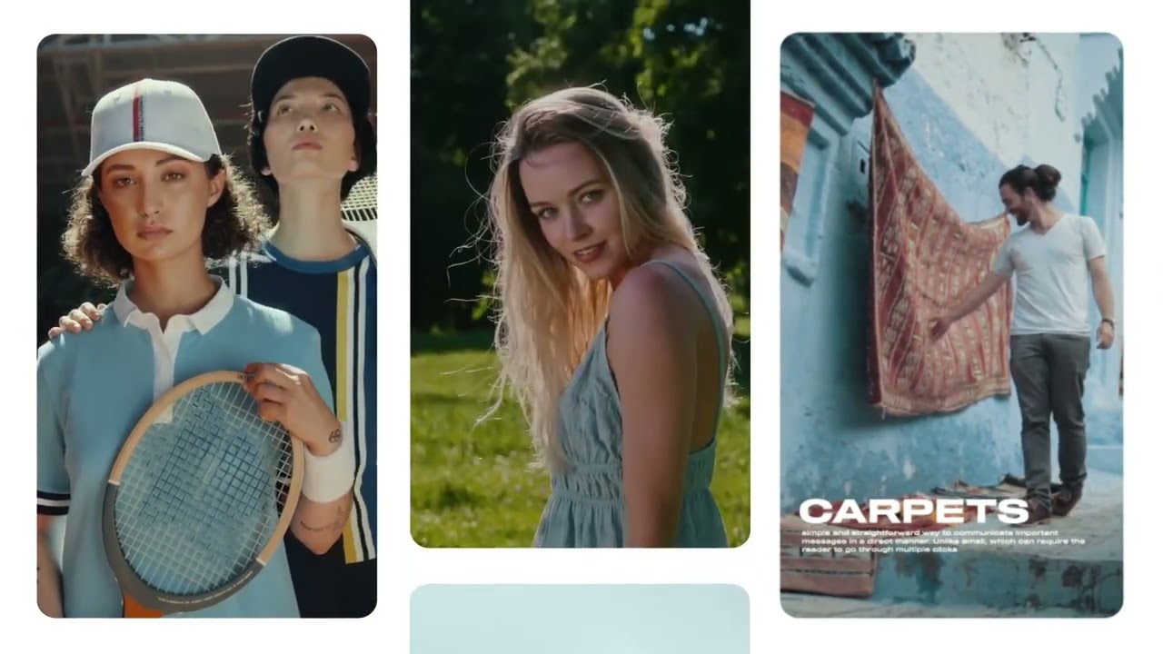 After Effects Template - Dynamic Multiscreen Opener | Split Collage Slideshow Videohive