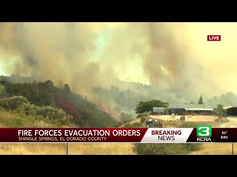 Bonanza Fire | Updates on El Dorado County fire as of 5 p.m.