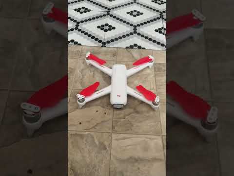 fimi a3 drone with custom foldable props.