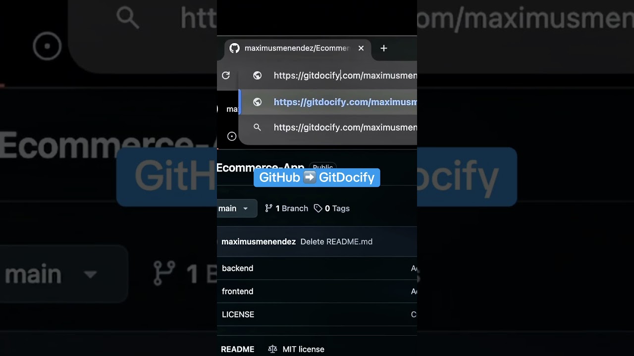 Build more and document on autopilot with GitDocify #programming #techtok #code  #codewithme #github