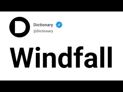 Windfall Meaning In English