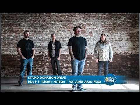 Bring a jar of peanut butter to a Staind concert for a chance to win floor seats