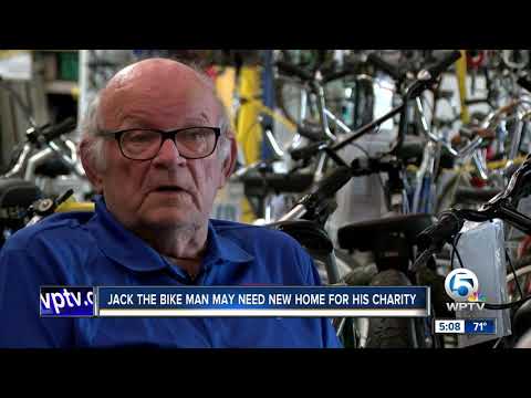 Jack the Bike Man worried about the future