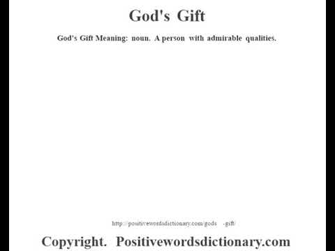 God's Gift definition | God's Gift meaning
