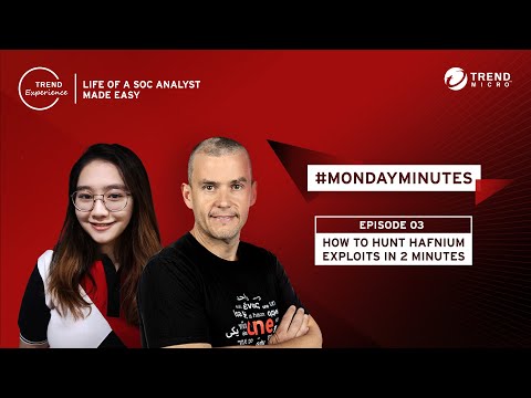 #MondayMinutes EO3: How to hunt Hafnium exploits in 2 minutes