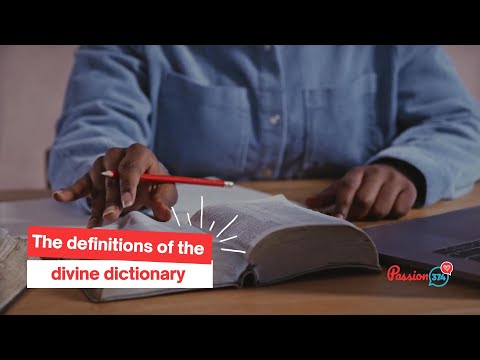 The divine dictionary