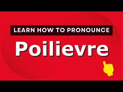Learn how to pronounce Poilievre (Canada) - Pronounce Names