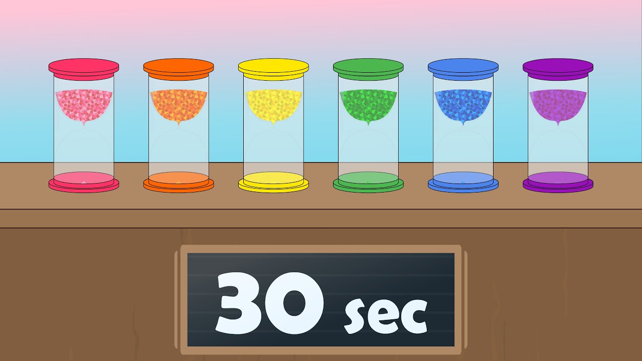 30 Second Timer (Rainbow Sand)