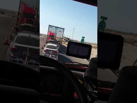 Border patrol inspection....i dont answer questions